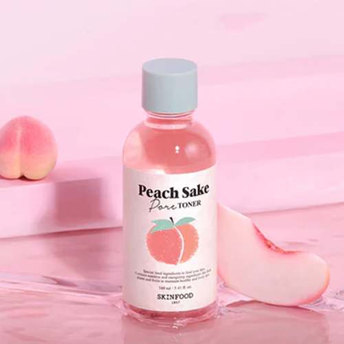 [Tónico facial] Skinfood Peach Sake Toner 160ml – Hola StyleKorean